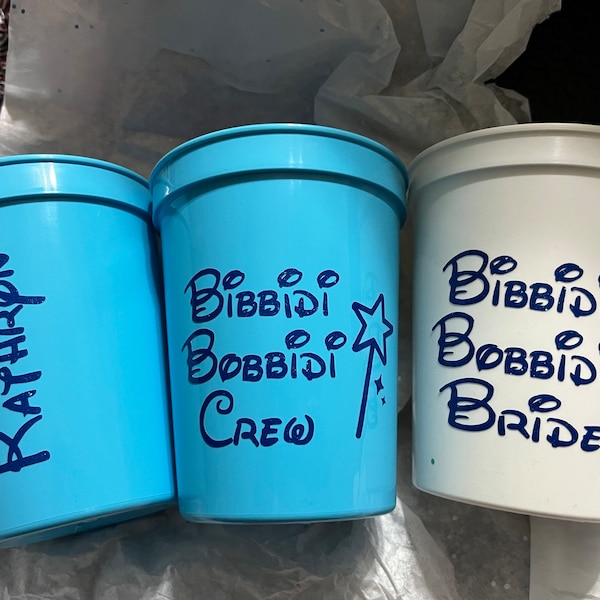 Disney Inspired Bride Cup - Etsy