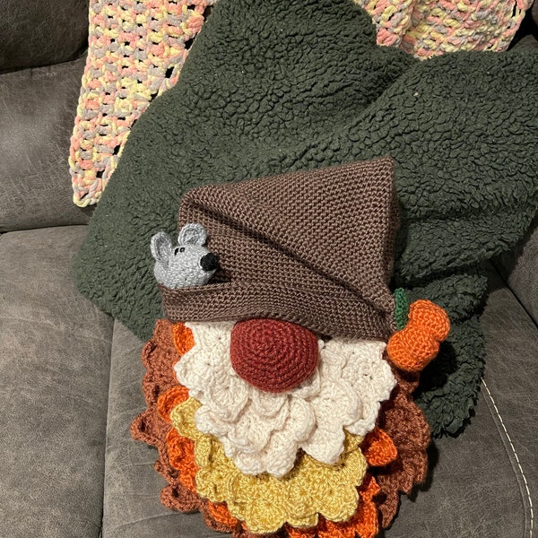 Crochet, Autumn,fall, Gonk, Gnome, Wreath Pattern, Pdf, Download - Etsy