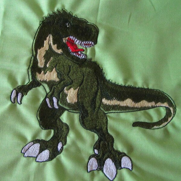 T-rex Machine Embroidery Design - Dinosaur Embroidery Files - 7 Sizes ...