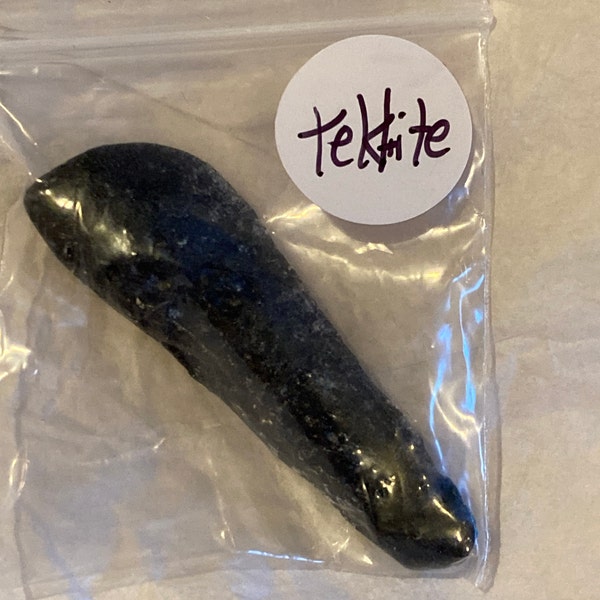 Tibetan Tektite - Black Tektite - Home Decor - Metaphysical - Raw ...