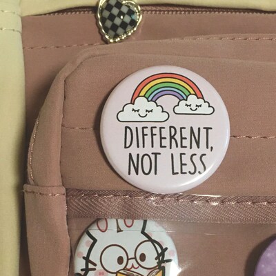 I Am Hyperverbal Badge Pin Autism Verbal Pin Talking Badge - Etsy