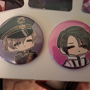 I Nandesu Heart Button Packs - Etsy