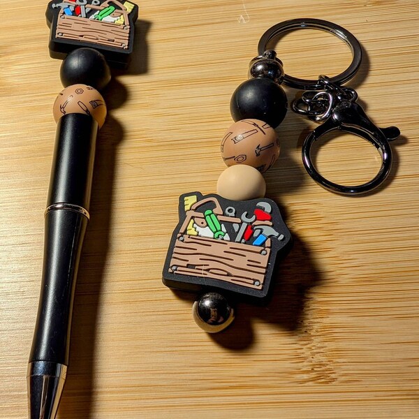 Orange Buck Focal Beads and Camouflage 15mm Silicone Bead Mix ...