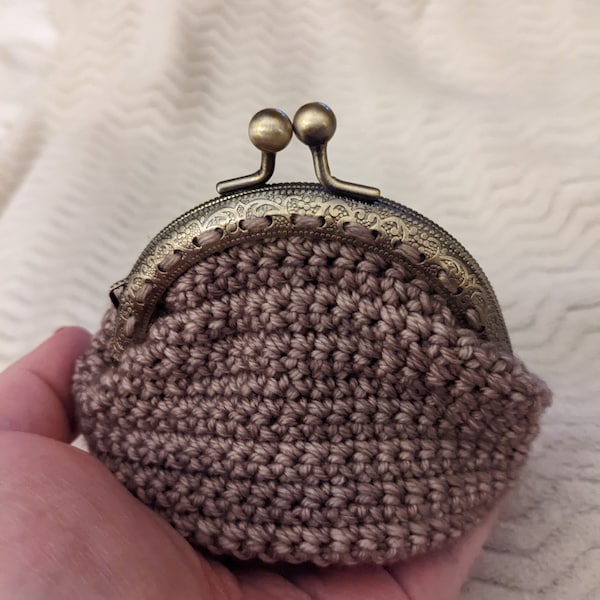 Penny Pocket Coin Purse Crochet Pattern, Digital Download Crochet Purse ...