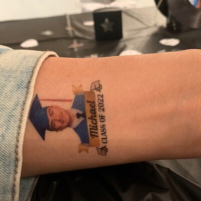 Custom Graduation Tattoos, Graduation Party Favors, Graduation Party ...