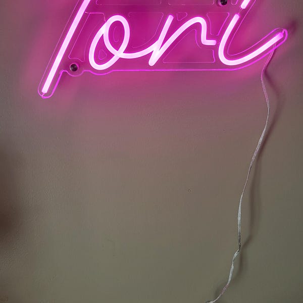 Custom Neon Sign for Kids, Led Light Bedroom Decor, Custom Led Sign ...