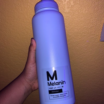 Melanin Composition Holographic Die Cut Sticker Black Pride - Etsy