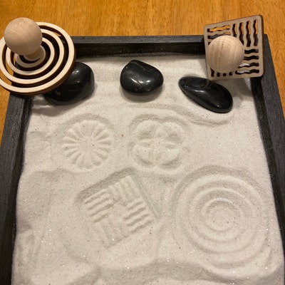 Sand Stamps for Zen Garden Sand Patterns: Original Sky & Sea Forest ...