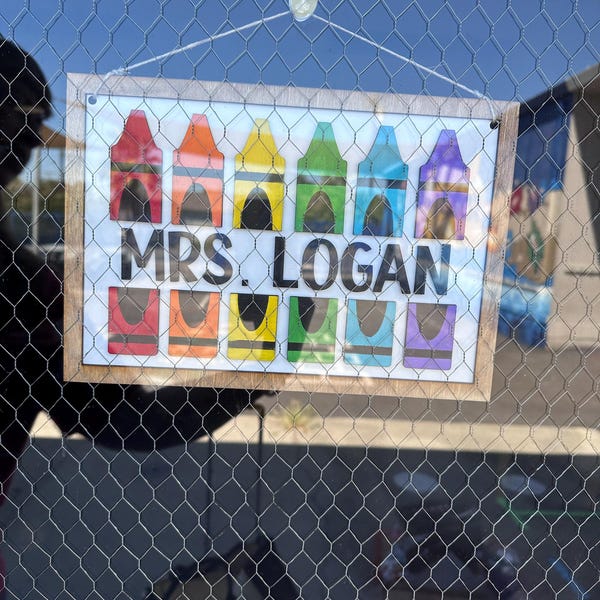 Teacher Appreciation Gift Bundle Personalized Teacher Pencil Sign ...