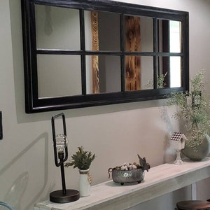 Transom Headboard Mirror Transom Mirror . Cottage - Etsy