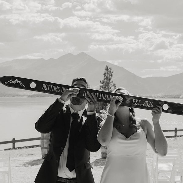 Mini Wedding Unity Shot Ski – Custom Personalized Shot Ski for Unity ...