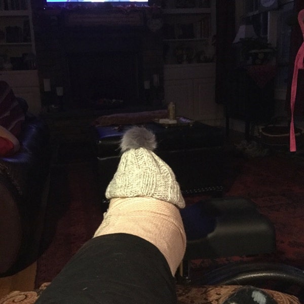 Post Foot Surgery Gift/foot Cast Comfort/get Well Gift/toe Warmer/ankle ...