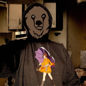 Bad Kitty Logo Sticker White From Bad Attitude Dept - Etsy