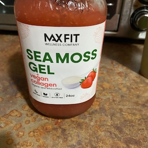 Organic Pure Sea Moss Gel Wildcrafted Gold Sea Moss From Saint Lucia ...