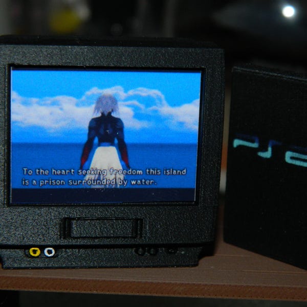 Mini CRT TV - 3 Models, 5 Color Options- Personalize With the Image of ...