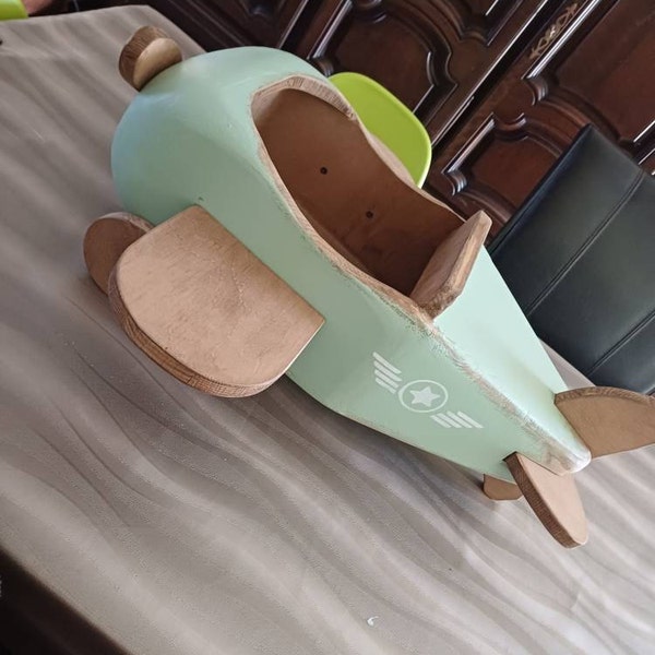 Plane Prop, Newborn Props, Flugzeug, Wooden Vintage Airplane, Photo ...