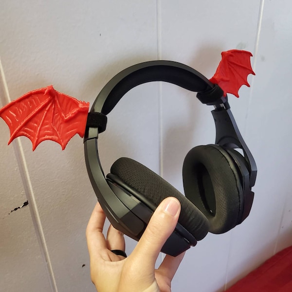 Bat Wings - Ears Headphone Attachment - Gaming and Live Streaming ...