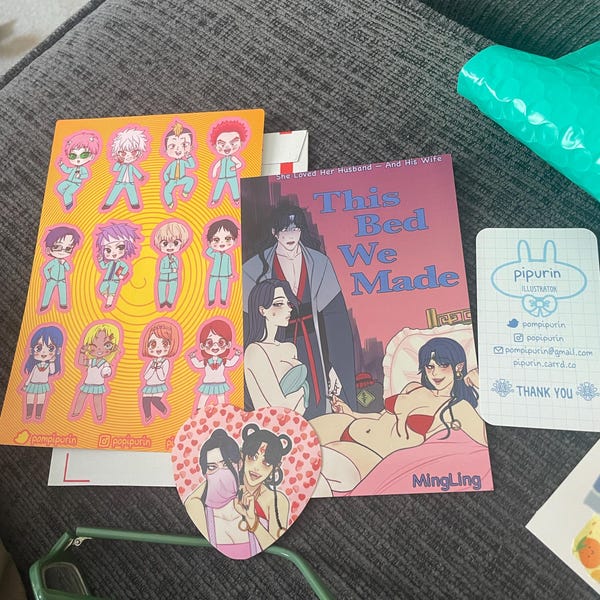 MXTX Heart Hands Stickers - Etsy