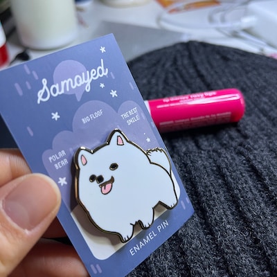Samoyed Pin - Etsy