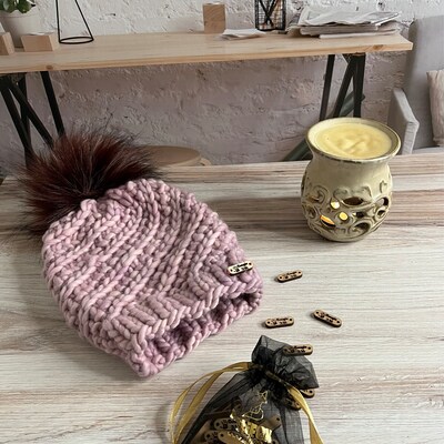 KNITTING PATTERN the Gales of November Hat Super Bulky Knit - Etsy