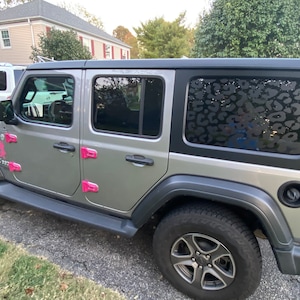 Fits 2 Door 2007-2017 Jeep Wrangler JK Leopard Cheetah Print | Etsy