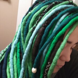 Wool Dreadlocks Dreads Tropical Jungle DE | Etsy