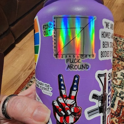 Funny Sticker, Meme Sticker, Funny Graph Sticker for Toolbox, Laptop ...