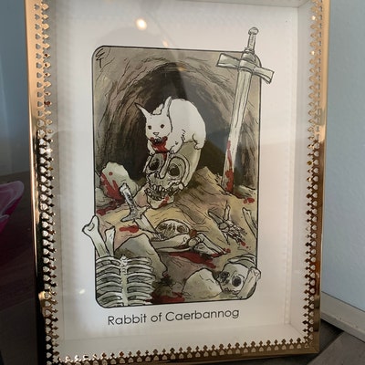 Villain Clans Rabbit of Caerbannog monty Python and the Holy - Etsy