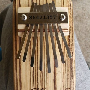 Personalized Kalimba, Gifts for Kids, Thumb Piano, Music, Ring Bearer ...
