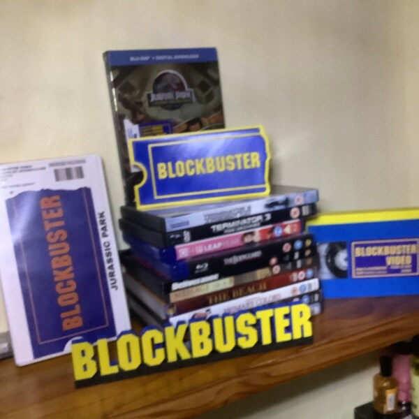 Blockbuster Video Decoration Sign - Etsy