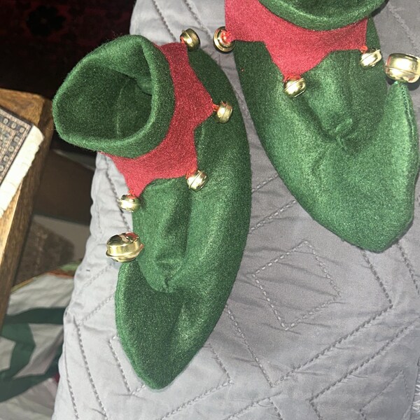 Elf Shoe PDF Pattern and Tutorial--infant and Toddler Sizes - Etsy