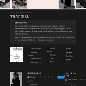 Learning Notion Dashboard Self Development Personal Growth Workspace ...