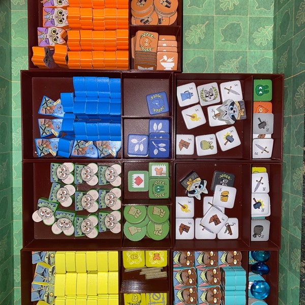 ROOT Meeple Stickers Upgrade Pack Decals Kit for ROOT Boardgame - Etsy