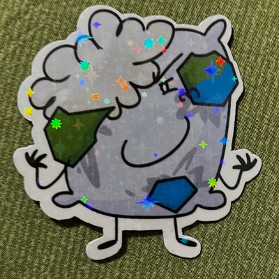 TWO TPOT Bfdi Holographic Sticker - Etsy