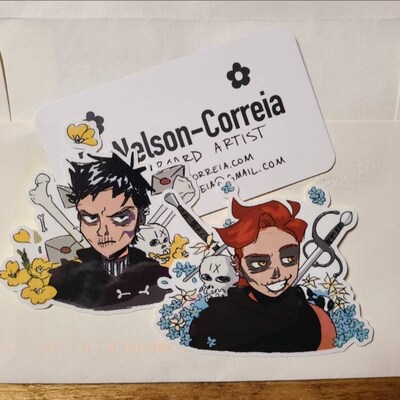 Gideon the Ninth 3x3 Six Sticker Bundle - Etsy