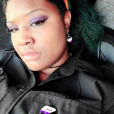 Maybe but Probably Not Gray Ace Demi Pride Enamel Pin in Demisexual ...