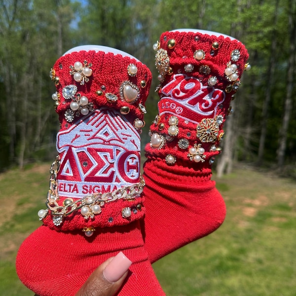 Delta Sigma Theta Embroidery Patches - Sorority Iron on Embroidered ...