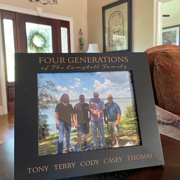 Generations Picture Frame | 4 Generations Picture Frame | 3 Generations ...