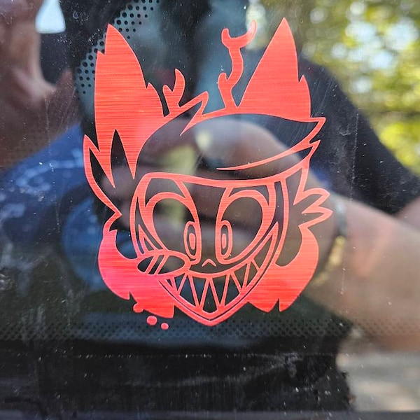 Hazbin Hotel - Alastor Decal 2 - Etsy