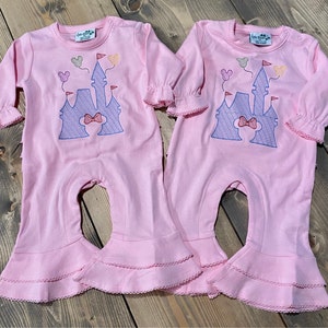 Quick Bean Stitch All Embroidery Character Inspired Miss Mouse Castle ...