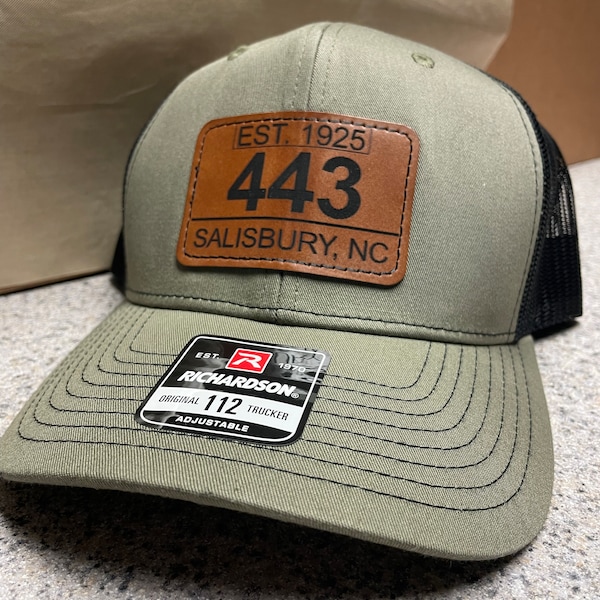 Blank Leather Hat Patches, Rectangle Laserable Leatherette Patch With ...