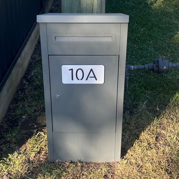 House Numbers House Number Signs Housewarming Gift Letterbox Numbers ...