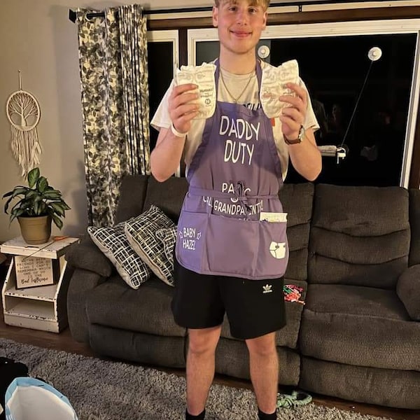 Daddy Duty Apron, Diaper Duty Aprons, Dad Apron, New Dad Gift, Funny ...