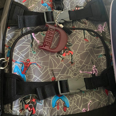 Kids Backpack Tag With Tassel, Personalized Custom Name Tag, Kids ...