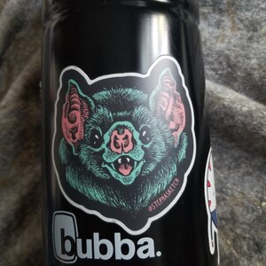 Bat Sticker Vampire Bat Horror Horror Art Horror Decor - Etsy