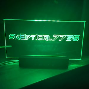 Dj Led Sign, Personalized Dj Gift, Dj Logo Design, Dj Lights, Music ...