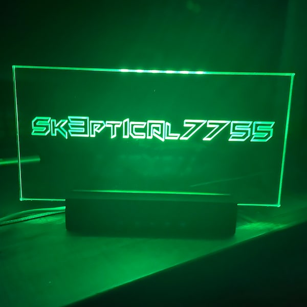 Dj Led Sign, Personalized Dj Gift, Dj Logo Design, Dj Lights, Music ...