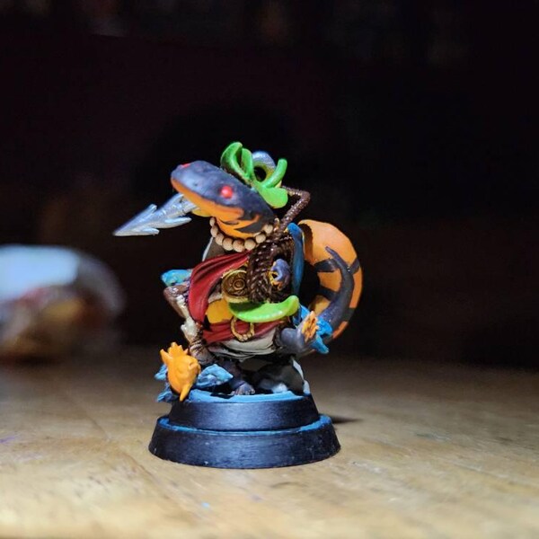 Yelhana Fathomless Warlock Sea Ocean Deep | Garage Resin Kit Statue | D ...