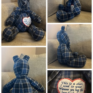 Memory Patches for Bears or Pillows - Etsy