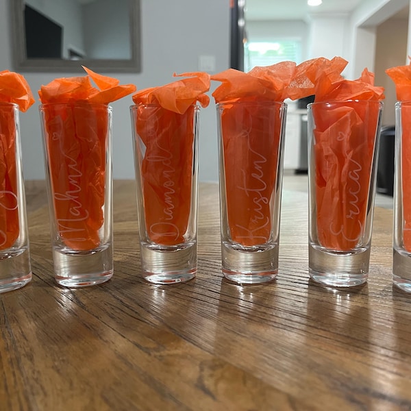 Engraved Shot Glasses, Etched Shot Glasses, Personalized Shot Glass ...